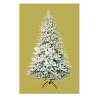 China Modern Outdoor Park Use Steel & PVC White Hot Sale Christmas Tree with Customized Designs for sale