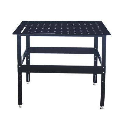 China Adjustable Height Welding Workbench Collapsible Ventilated Hole Heavy Duty Load Bearing Screw Leveling Feet for sale