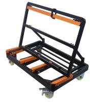 China 3000 Lbs Heavy-Duty Drywall Cart With Adjustable Panel Rack | Rolling Glass, Plywood & Sheetrock Dolly For Warehouse, Garage & Construction for sale
