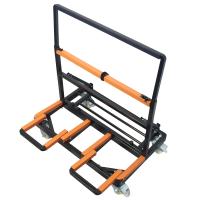 China 3000 Lbs Heavy-Duty Drywall Cart With Adjustable Panel Rack | Rolling Glass, Plywood & Sheetrock Dolly For Warehouse, Garage & Construction for sale