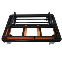 China 3000 Lbs Heavy-Duty Drywall Cart With Adjustable Panel Rack | Rolling Glass, Plywood & Sheetrock Dolly For Warehouse, Garage & Construction for sale