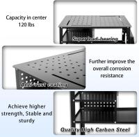 China Mobile Welding Workbench 120LBS High Carbon Steel Anti-Rust Lock Wheels 5/8
