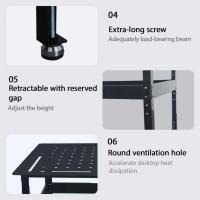 China Adjustable Height Welding Workbench Collapsible Ventilated Hole Heavy Duty Load Bearing Screw Leveling Feet for sale