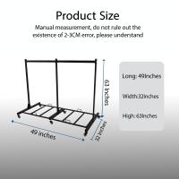 China Heavy-Duty Folding Chair Rack With Wheels, 1000 Lbs Capacity Chair Dolly Cart For Folding Chairs, Tables, Schools, Churches, Weddings & Event Storage for sale