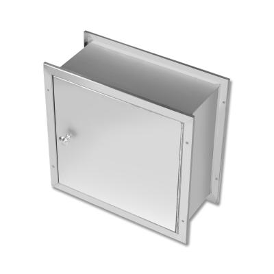 China 304 Stainless Steel Pass Through Specimen Cabinet With Dual Self-Locking Doors | Laboratory Specimen Transfer Box For Hospitals, Cleanrooms & Medical Facilities for sale