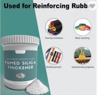China Purity 99.8 Fumed Silica Amorphous Sio2 For RTV Silicone Sealant for sale