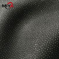 China Polyester Fusible Knitted Interlining Garment Accessories Woven 75gsm for sale