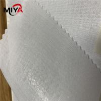 China Shirt Collar Fusing Lining Fabric Cotton Polyester Material for sale