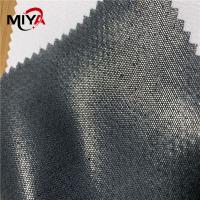China 80% Polyester 20% Cotton Woven Fusible Interlining HDPE Coating 110cm Width for sale