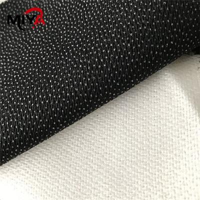 China OEKO-TEX 100 Woven 32gsm Knitted Fusible Interlining for sale