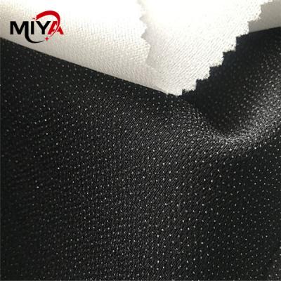 China Elastic 60 Inch 100gsm Woven Fusible Interlining for sale
