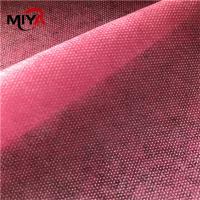 China Soft Hand Feeling Nylon Non Woven Fusible Interlining 25gsm Coating Fabric for sale