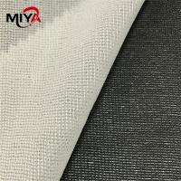 China Denim Jackets 40gsm PA Coating Tricot Fusible Interlining for sale
