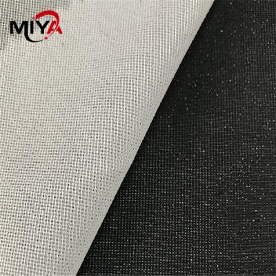 China Women Dress woven 42gsm Knitted Fusible Interlining for sale