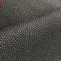 China Thick Double Coated Woven PA Glue Fusing Interlining Elastic for sale