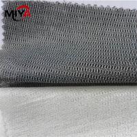 China Black PES OEKO-TEX 100 Knitted Fusible Interlining for sale