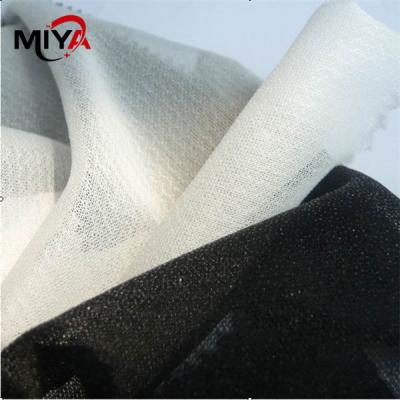 China 100 Percent Polyester Elastic 42gsm Woven Fusible Interfacing for sale