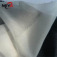 China Knitted Stretch Woven Tricot Fusible Interfacing Polyester for sale