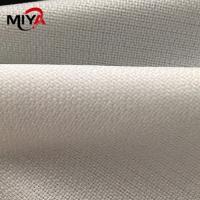 China Polyester Fusible Knitted Interlining Garment Accessories Woven 75gsm for sale
