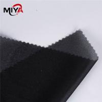 China White Black PA Coating Woven Interlining Shrink Resistant for sale