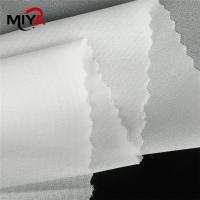 China Woven Colored Knitted Fusing Interlining Top Grade 45gsm 150cm for sale