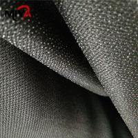 China White Black PA Coating Woven Interlining Shrink Resistant for sale