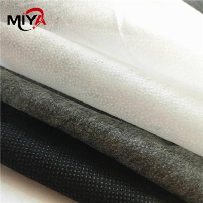 China Nylon Non Woven Fusible Interlining 25gsm Soft Hand Feeling for sale