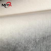 China Nylon Non Woven Fusible Interlining 25gsm Soft Hand Feeling for sale