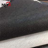 China 70% Polyester 25gsm 100gsm Non Woven Interlining Fabric 100cm for sale