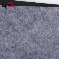China Double Dot Middle 100gsm Nonwoven Interlining Fabric Thermal Bond for sale