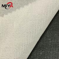 China Knitted Stretch 40gsm Woven Woven Tricot Fusible Interlining Elastic for sale
