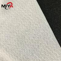 China White Tricot Fusible Interfacing 100% Polyester Woven Knitted for sale