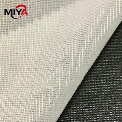 China Woven Fabric Polyester Fusible Interlining Plain Weave for sale