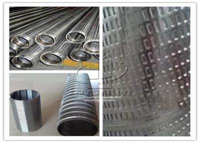 China Johnson Well Casing Wedge Wire Screen Pipe Tube 304 316 Stainless Steel 2-7/8 inch 73mm OD for sale