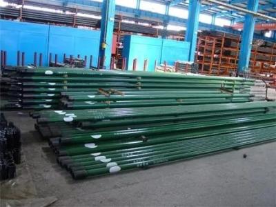 China Stationary Barrel Downhole Pump Spray Metal Carbon Steel Plunger 63.5mm OD 3-1/2in Tubing for sale