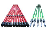 China Stainless Steel Material Rod Inserted Pump Valve Ball And Seat for sale