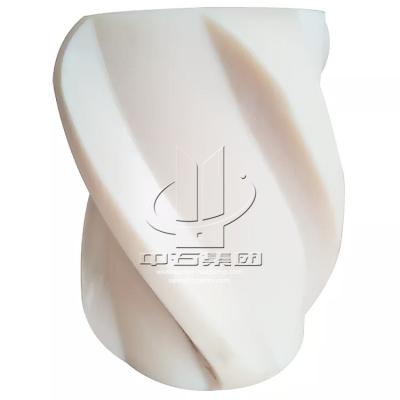 China Slip On White Rubber Casing Centralizer Without Ring 5-1/2 to 13-3/8 Inch Oilfield Cementing Tool for sale
