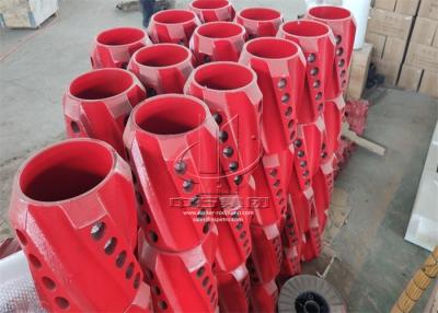 China Steel Roller Bow Spring Centralizer High Tensile Yield Strength 4-1/2 to 13-3/8 Inch for sale