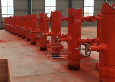 China API 6A Double Plug Cementing Head 4 1/2 to 20 inch with Interchangeable Top Drive Cap 35 MPa for sale