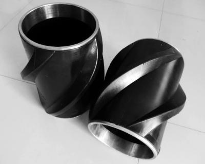 China API 10D Welded Spiral Vane Rigid Centralizer 9-5/8 Inch for Oilfield Casing Cementing for sale
