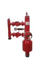 China API 5CT Double Plug Single Plug Casing Cementing Head 5 1/2-13 3/8in 35MPa for sale