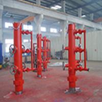 China API 5CT Double Plug Cement Head 5 1/2 to 13 3/8 Inch 35.5 MPa for Cementing Tools for sale