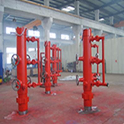 China API 5CT Double Plug Cement Head 5 1/2 to 13 3/8 Inch 35.5 MPa for Cementing Tools for sale