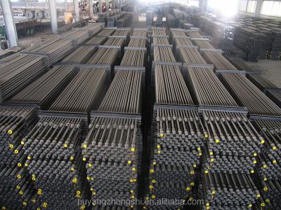 China API 11B Carbon Steel Polished Sucker Rods 25ft 30ft for Oil Production for sale