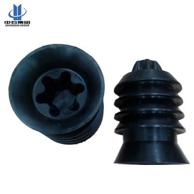 China API Oilfield Cementing Plug Top Bottom 4.5-20 inch PDC Drillable Rubber Cement Plug for sale