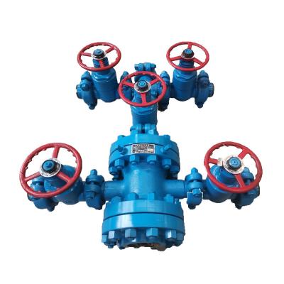 China Carbon Steel API Oil Wellhead Christmas Tree Assembly 2000-20000psi for sale