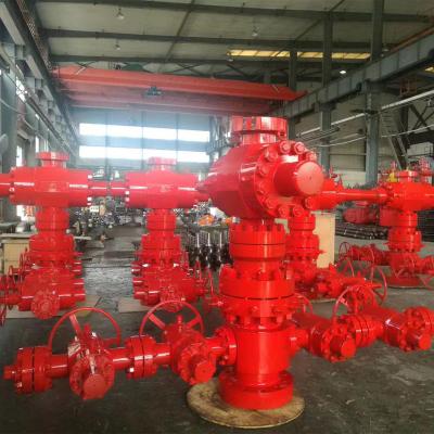 China API 6A Wellhead Christmas Tree 5000 PSI Oil Drilling X-Tree for Oil Industry for sale