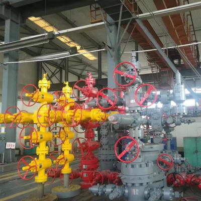 China Carbon Steel API 6A Wellhead Christmas Tree 2000-20000 PSI Tubing Casing Head Gate Valve for sale