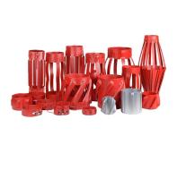 China Resin Spiral Oil Casing Centralizers / Api Drilling Nonwelded Hinged Bow Casing Centralizers for sale