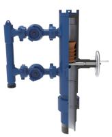 China Steel Casing Single Plug Cementing Head with 20000 psi Pressure Rating and 2 9/16